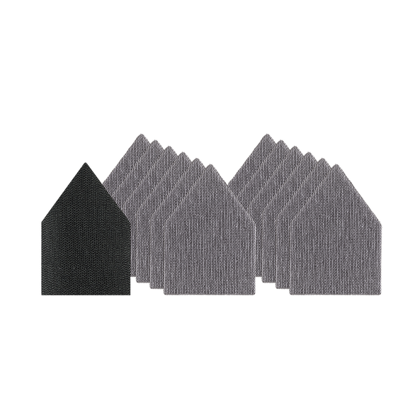 Milwaukee Pentagon 150 Grit POWERGRID™ H&L Mesh sanding sheets 12PK ...