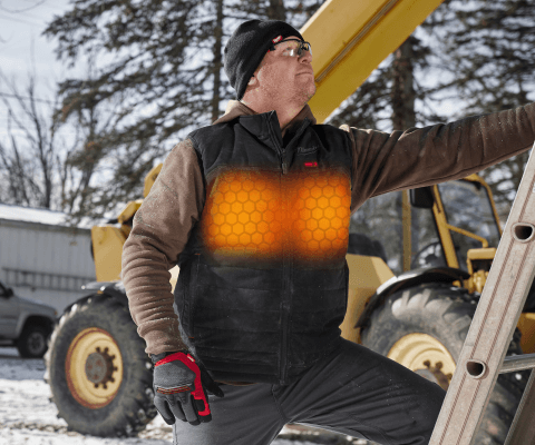 Milwaukee M12™ AXIS™ Heated Vest Black M12AHVBLK0 | Milwaukee Tool ...