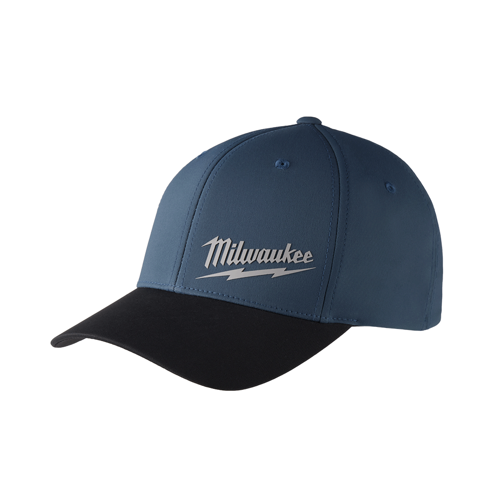 Milwaukee WORKSKIN Fitted Hat Blue 507BL | Milwaukee Tool Australia