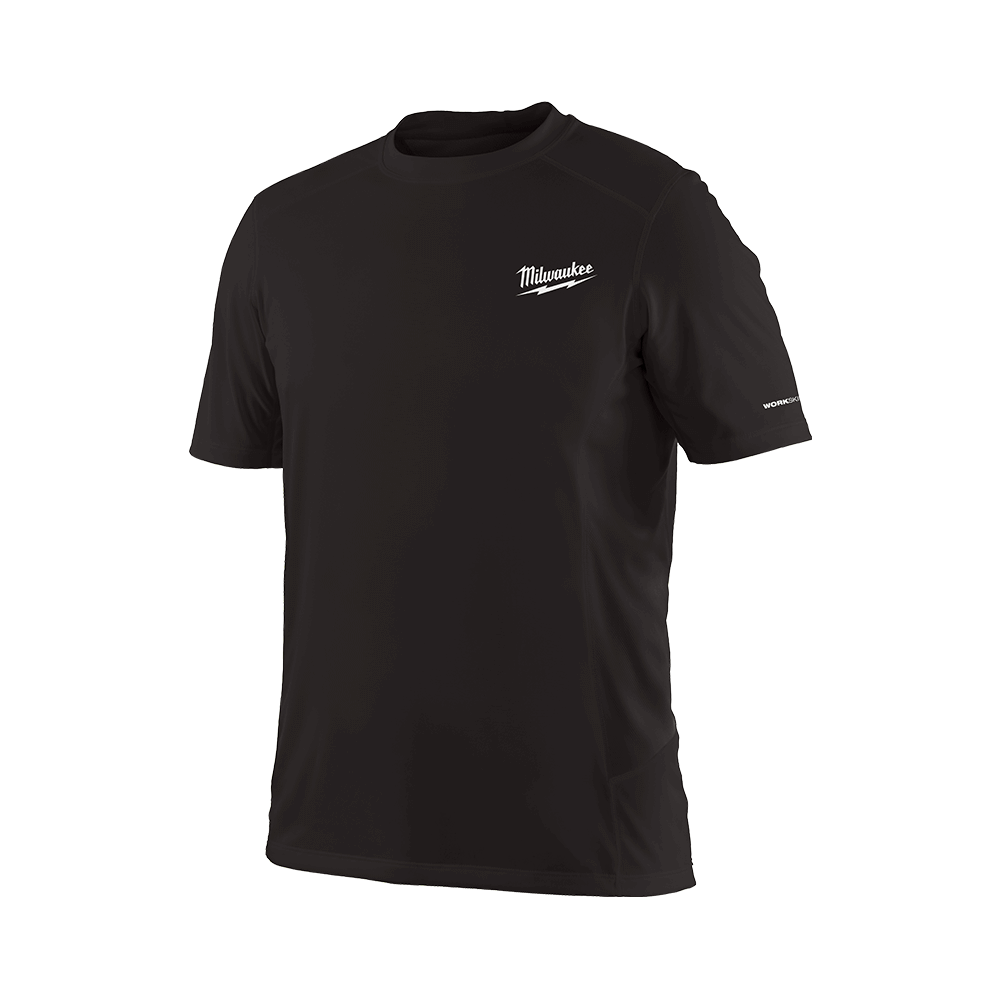Milwaukee WORKSKIN Light Shirt Short Sleeve Black 414B | Milwaukee Tool ...